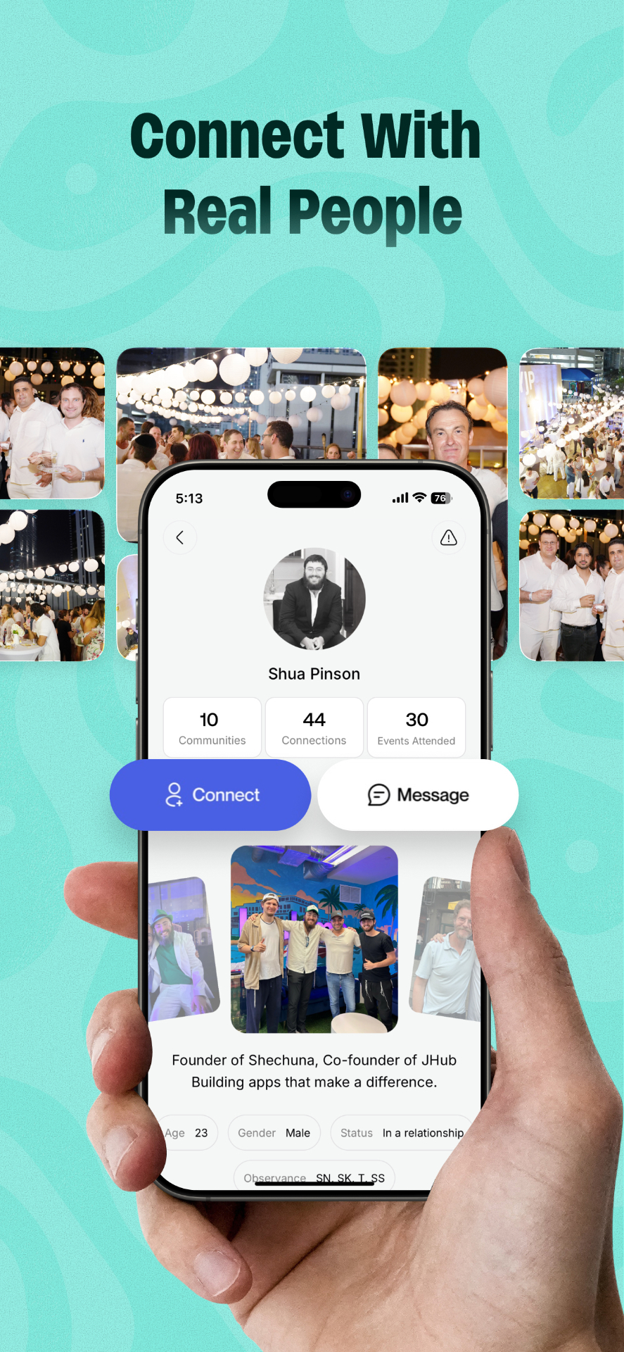 JHub - Jewish Social Events Platform